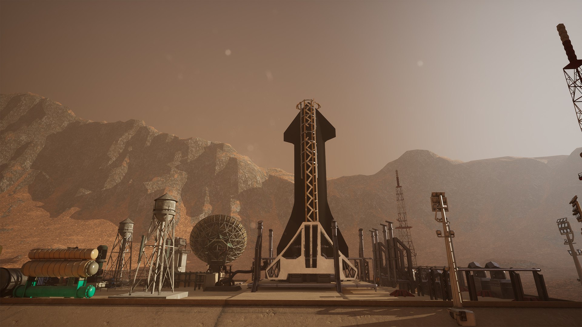 3D Starship Mars Environment 75 Assets - TurboSquid 1983802