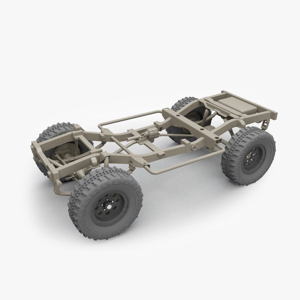 modelo 3d Chasis 4x4 - TurboSquid 1011978
