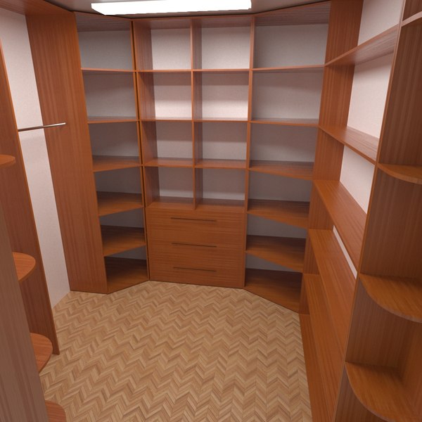 Cupboard hallway pantry 3D model - TurboSquid 1275818