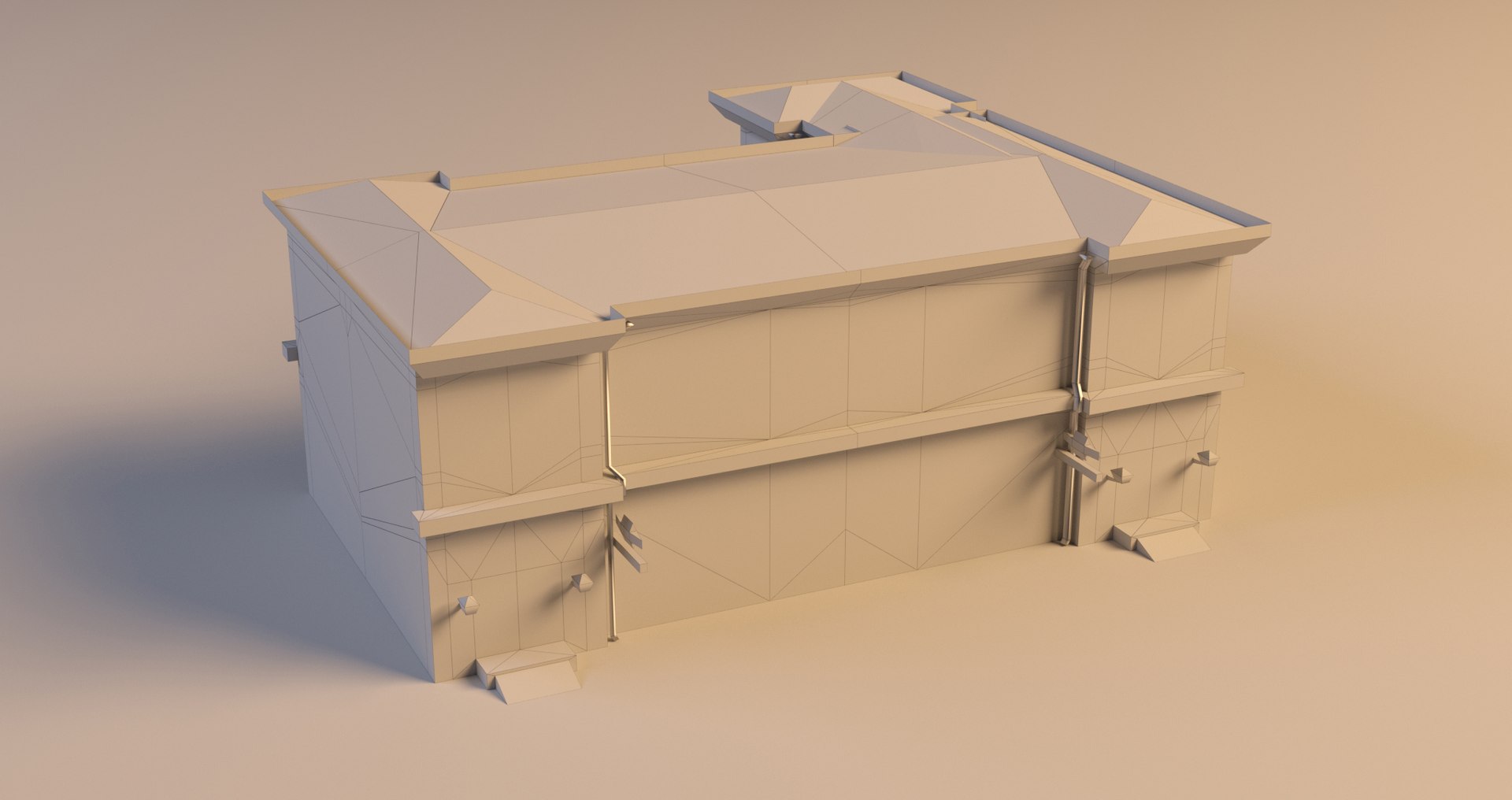 3D Building Set - TurboSquid 1485531