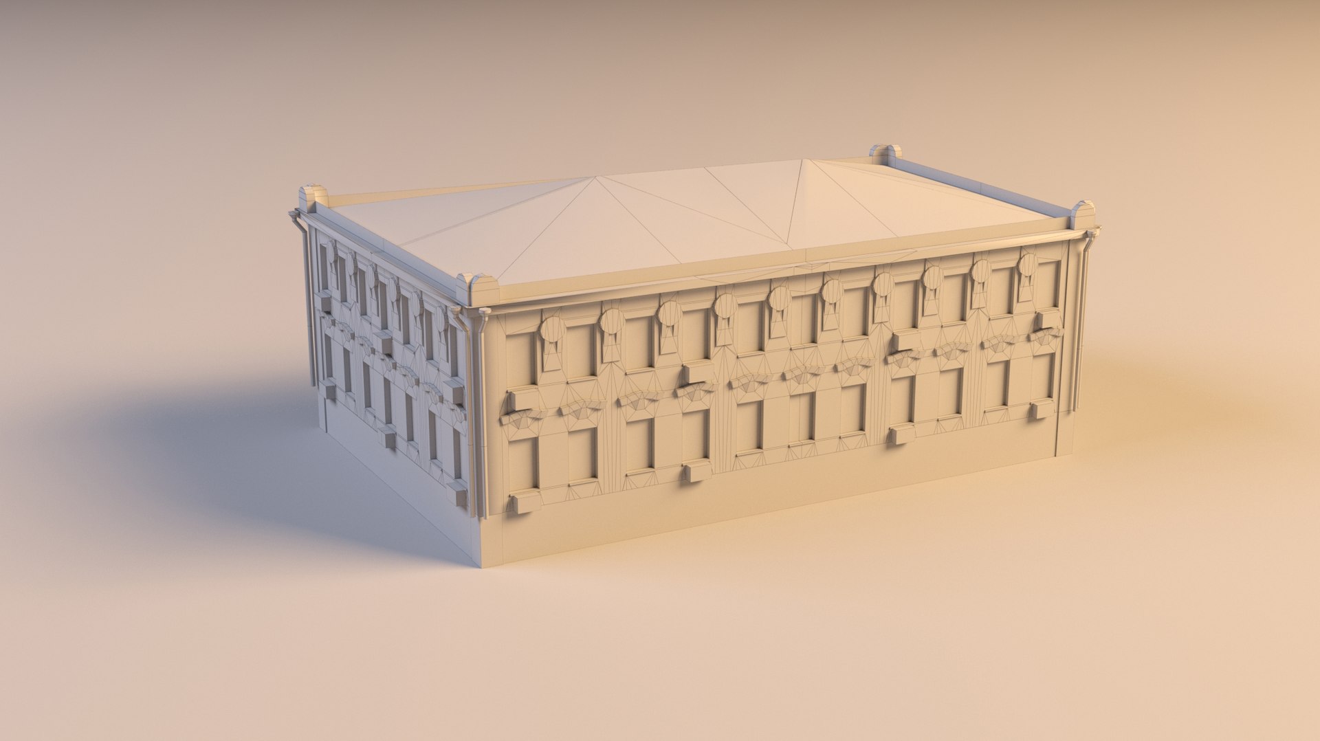 3D Building Set - TurboSquid 1485531