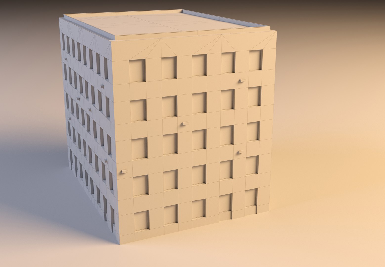 3D Building Set - TurboSquid 1485531