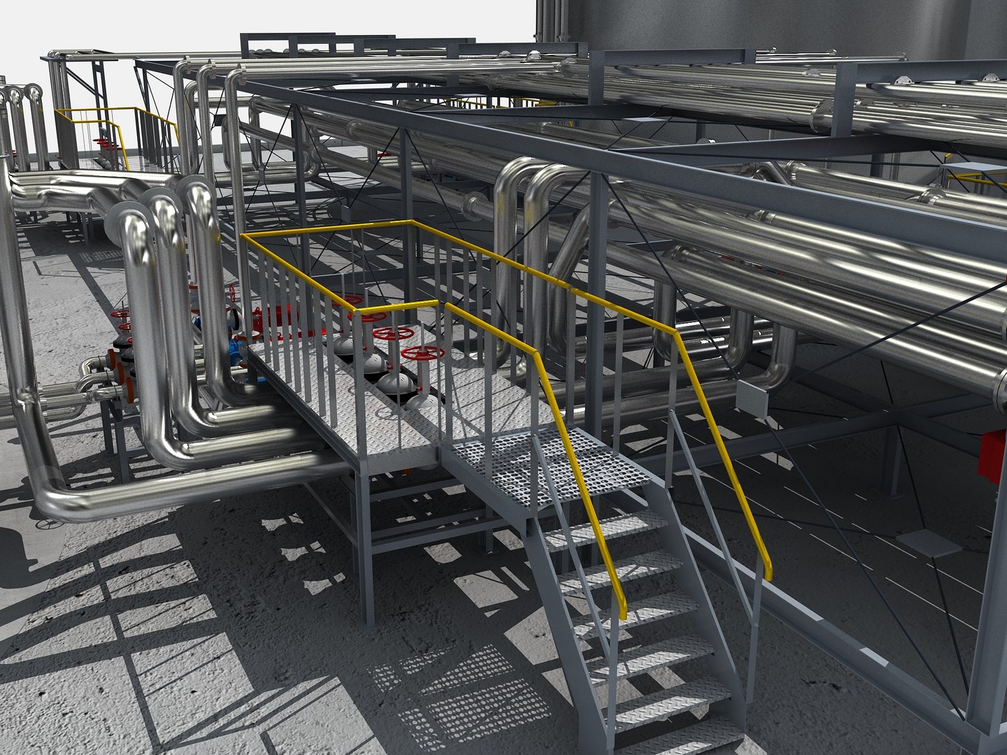 Oil Tank 3D Model - TurboSquid 1589148