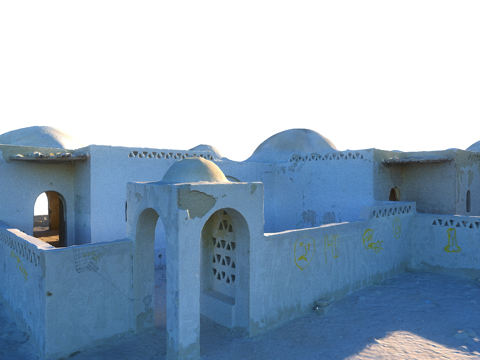 Taliban base desert house 3D model - TurboSquid 1512279