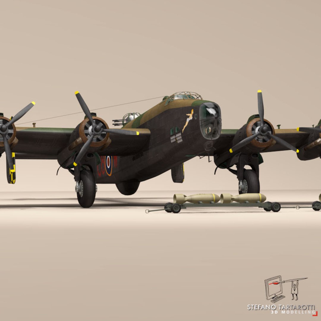 handley page halifax bombers 3ds