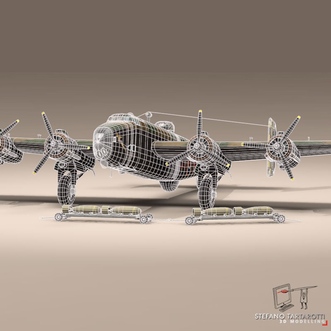 handley page halifax bombers 3ds