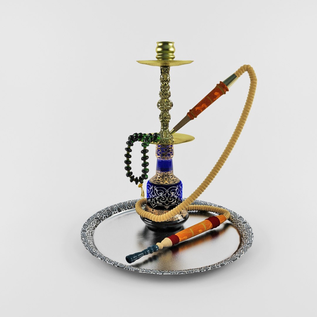 3d Model Hookah Kalian