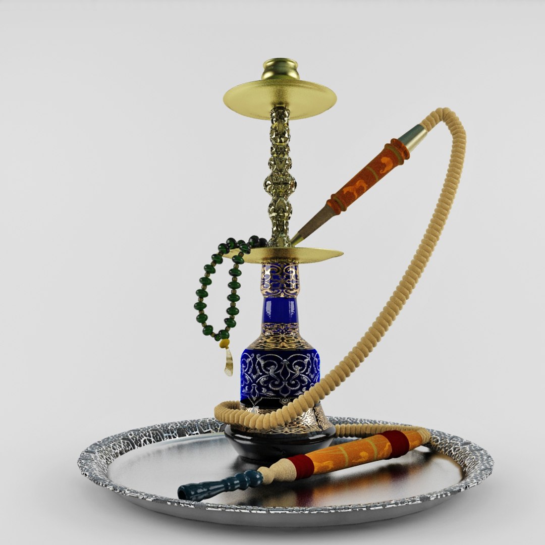 3d Model Hookah Kalian