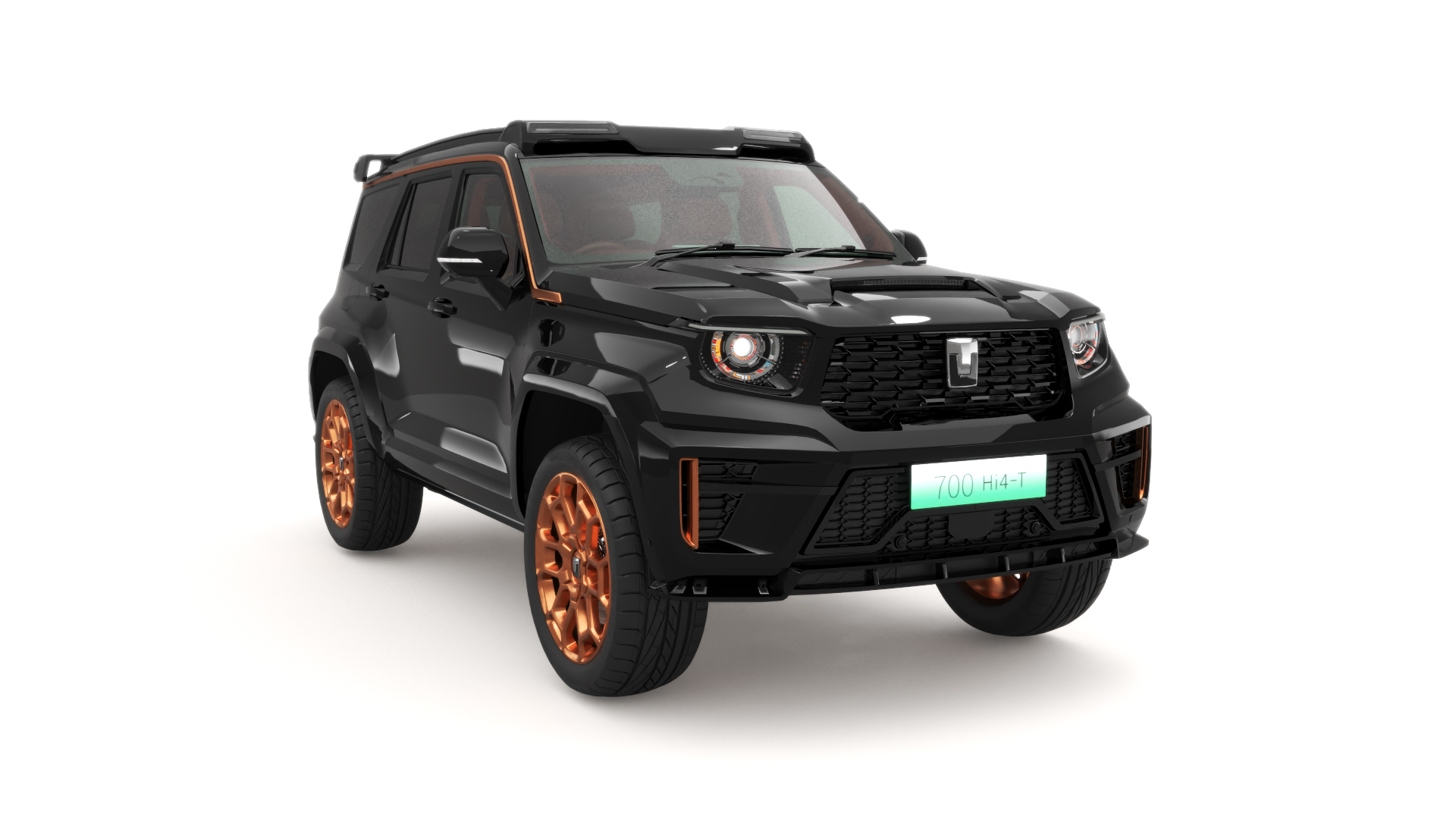 2024 Gwm Tank 700 HI4-T With Interior 3D Model - TurboSquid 2275682