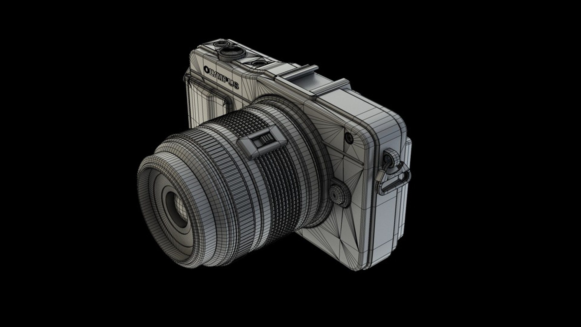 3d model olympus e-pm 2 camera
