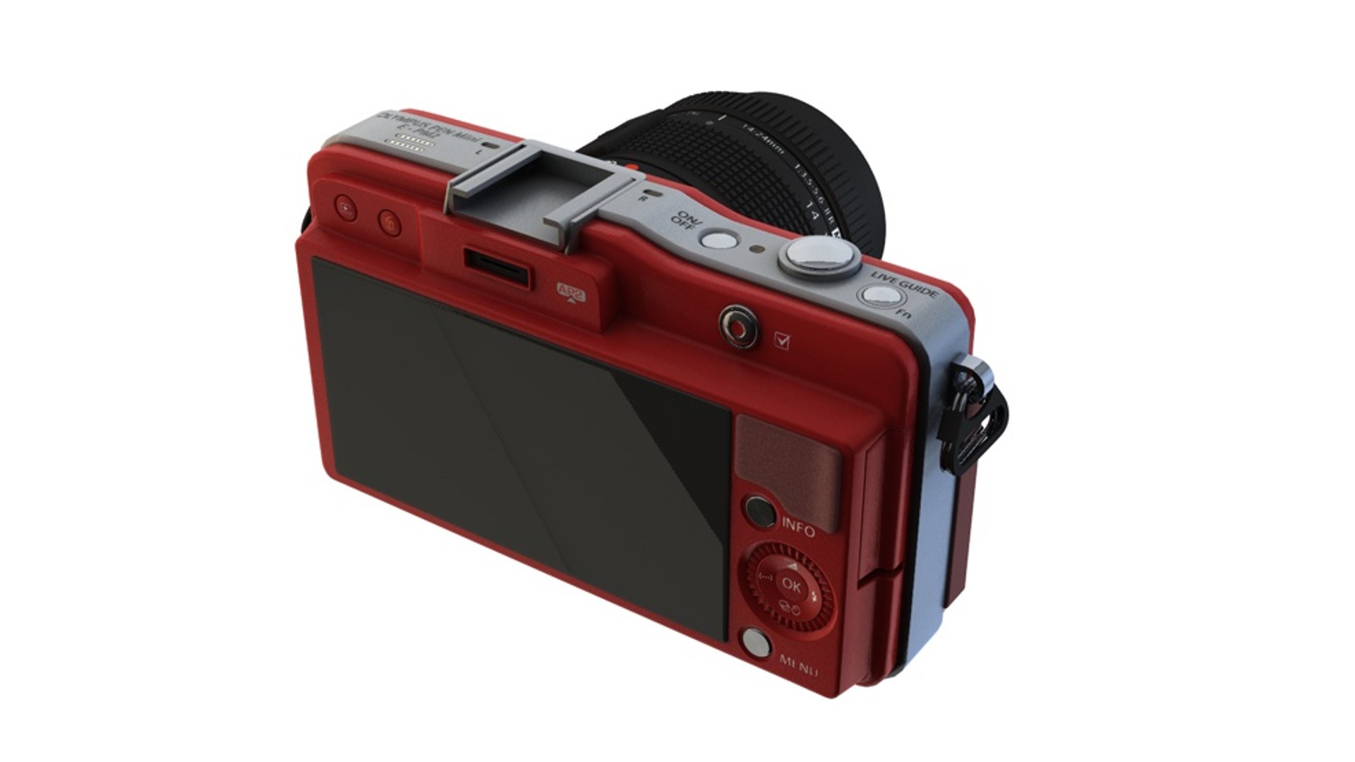 3d model olympus e-pm 2 camera