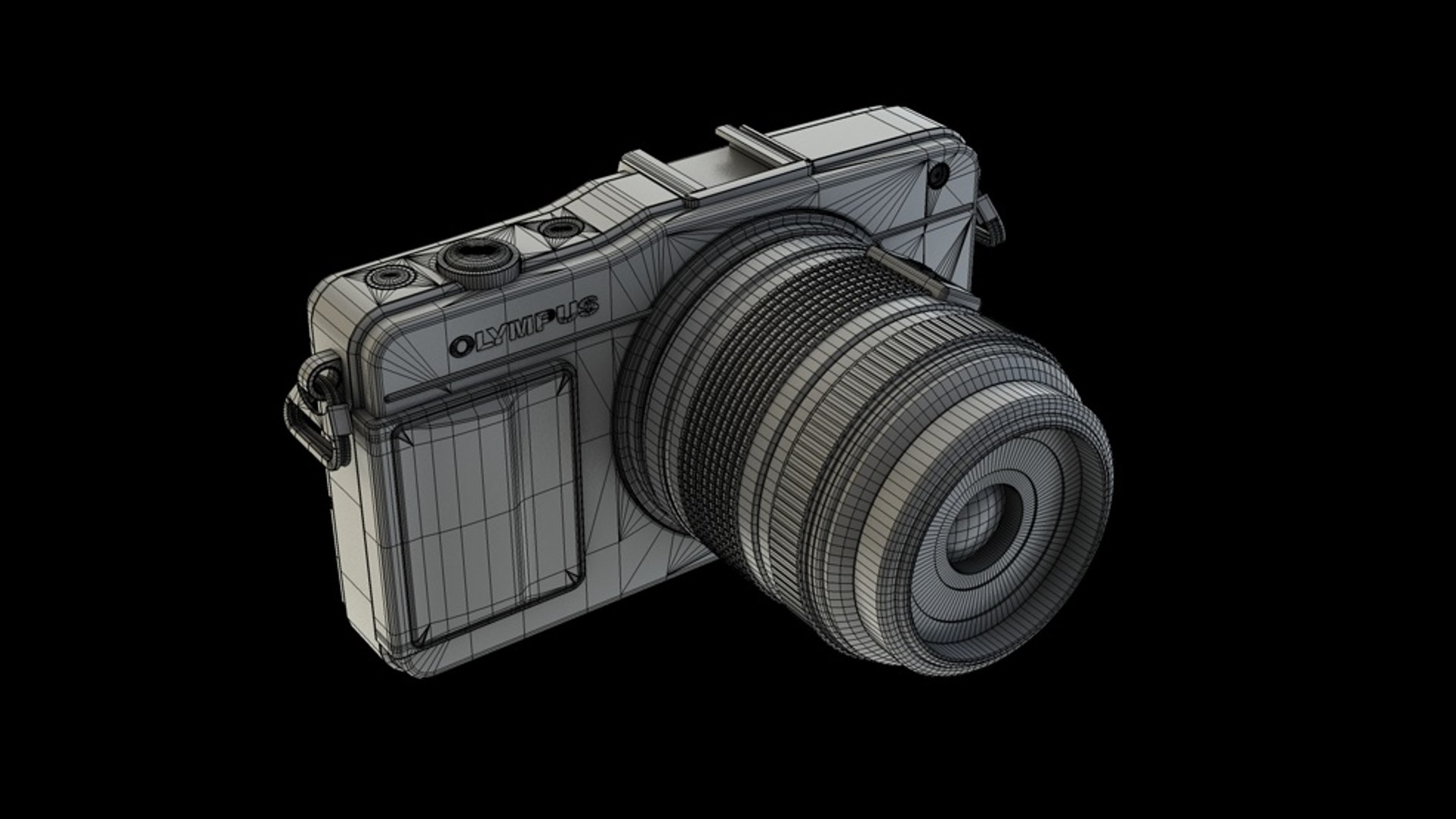 3d model olympus e-pm 2 camera