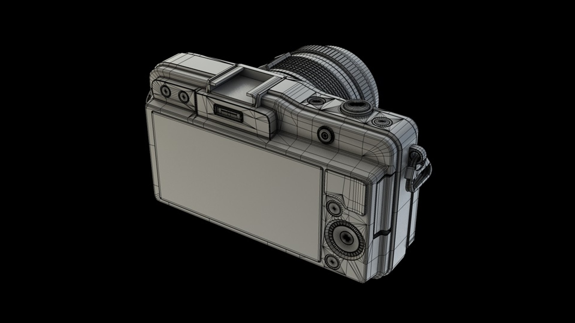 3d model olympus e-pm 2 camera