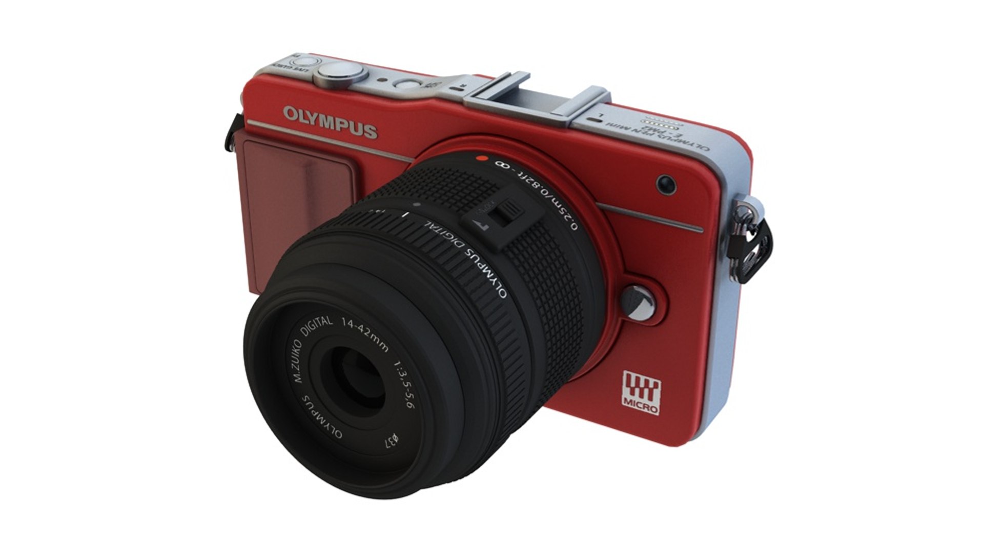 3d model olympus e-pm 2 camera