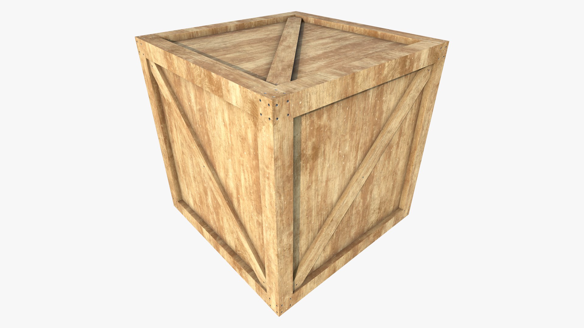 Wooden Crate 6 With PBR 4K 8K 3D Model - TurboSquid 1787520