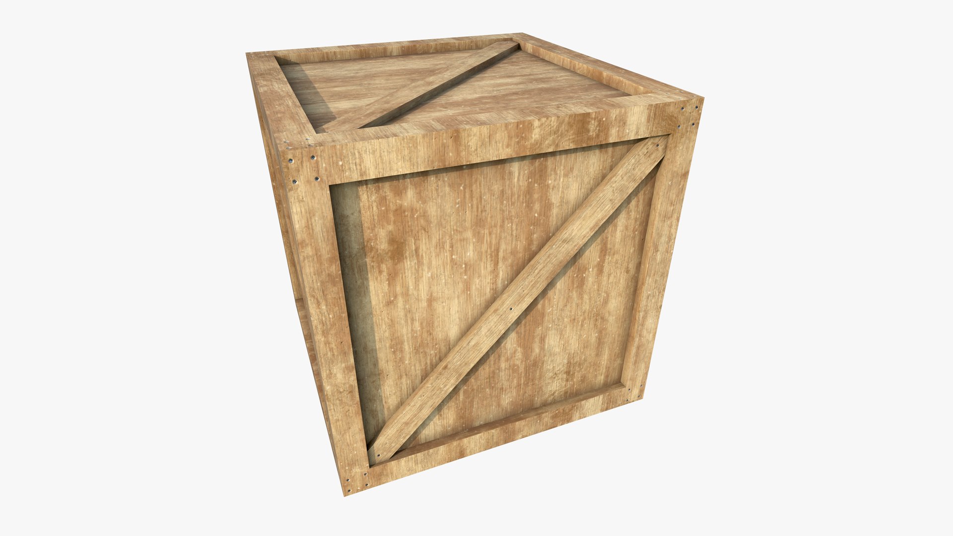 Wooden Crate 6 With PBR 4K 8K 3D Model - TurboSquid 1787520