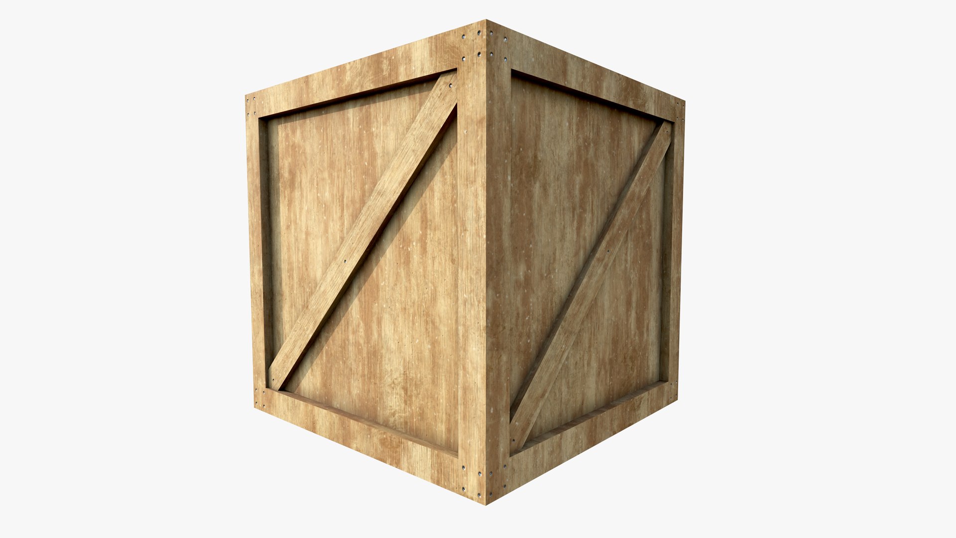 Wooden Crate 6 With PBR 4K 8K 3D Model - TurboSquid 1787520