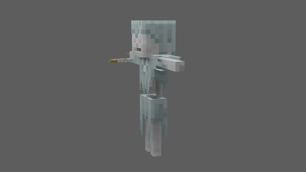 modelo 3d Minecraft Stray - TurboSquid 2056949