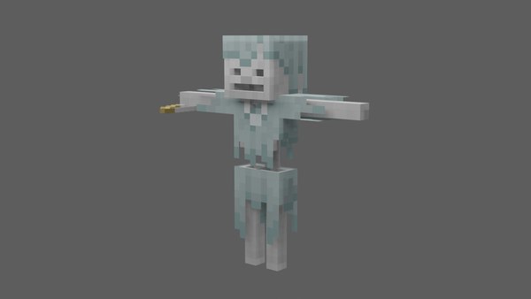modelo 3d Minecraft Stray - TurboSquid 2056949