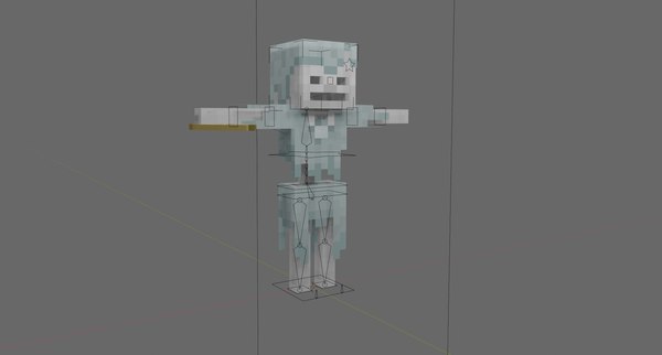 modelo 3d Minecraft Stray - TurboSquid 2056949