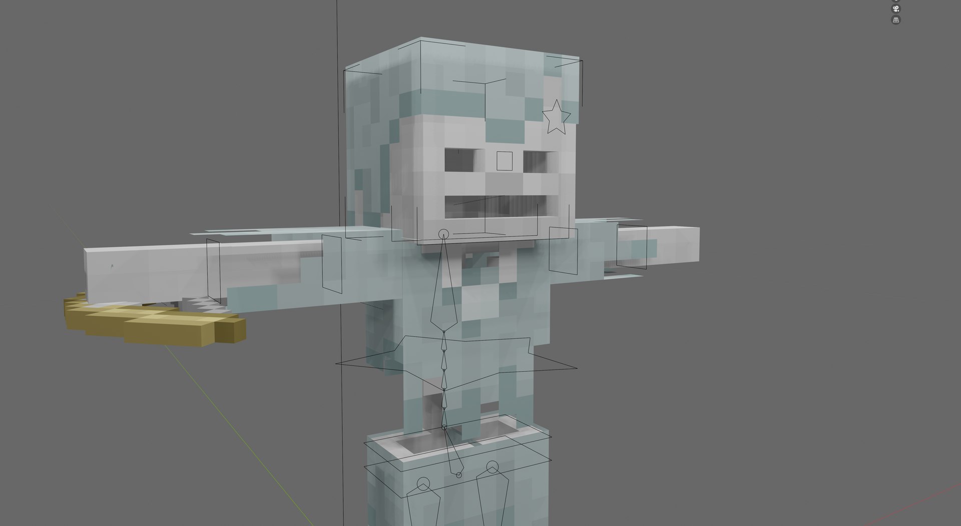 3D Minecraft Stray - TurboSquid 2056949