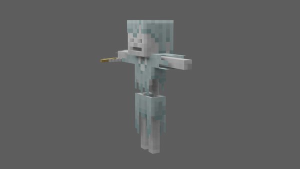 modelo 3d Minecraft Stray - TurboSquid 2056949