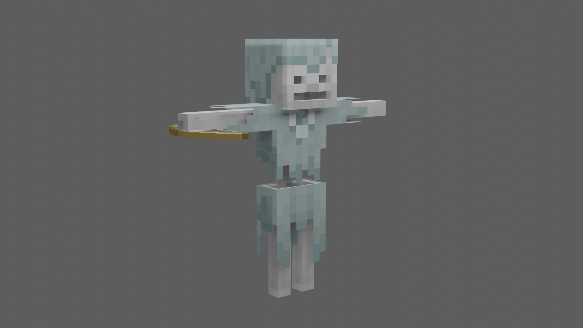 3D Minecraft Stray - TurboSquid 2056949