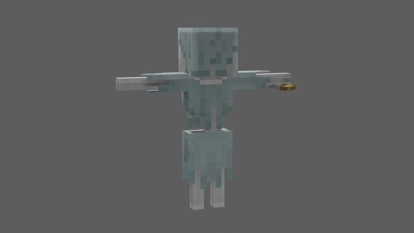 modelo 3d Minecraft Stray - TurboSquid 2056949