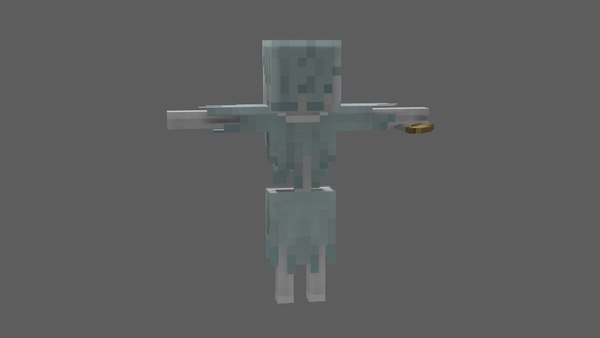 3D модель Minecraft Stray - TurboSquid 2056949