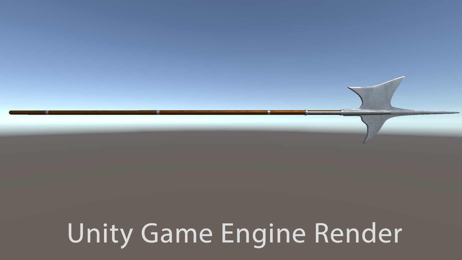 Halberd - Ready 3d Model