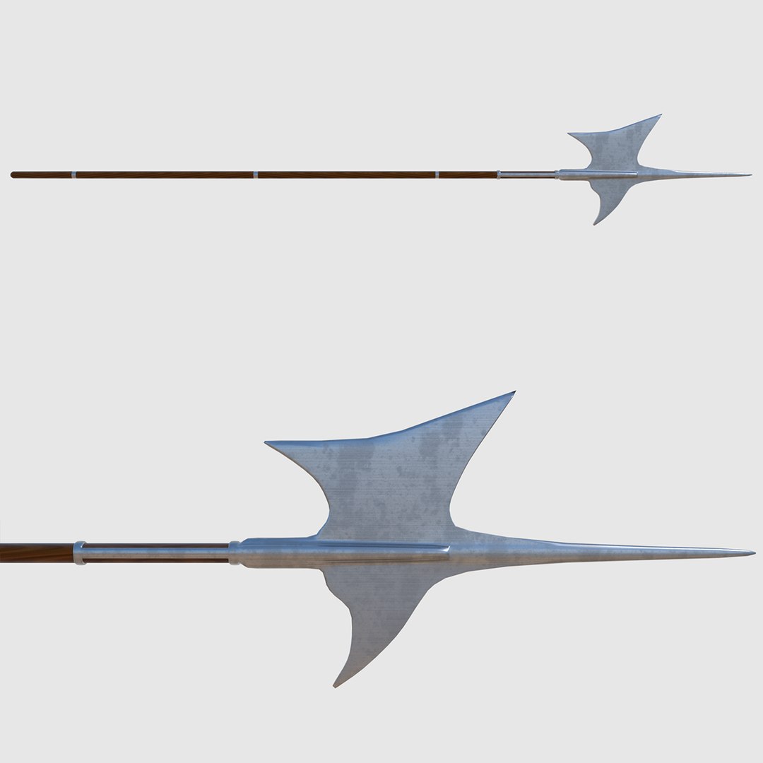 Halberd - Ready 3d Model
