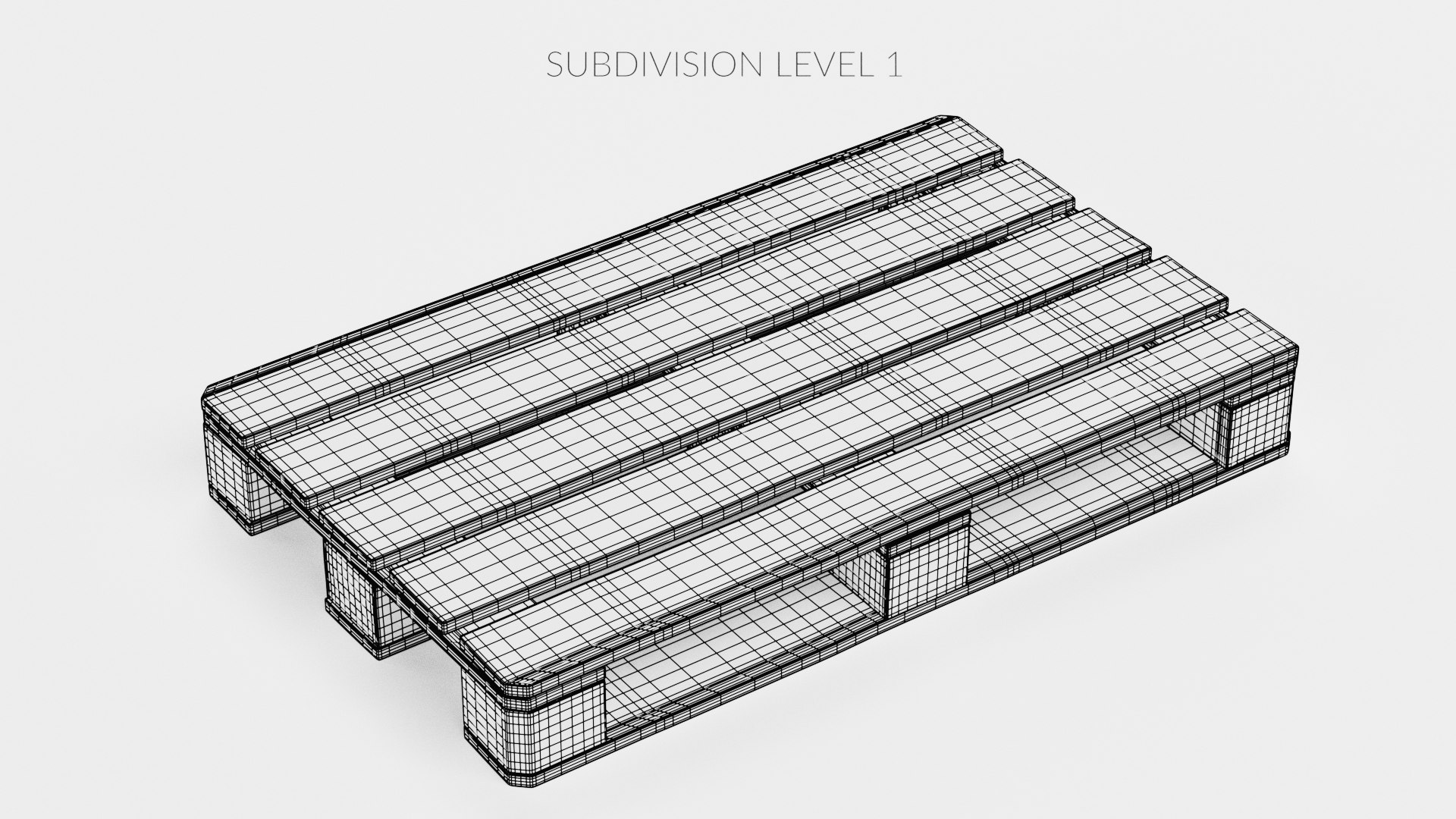 Pallet 1 3D Model - TurboSquid 1621986