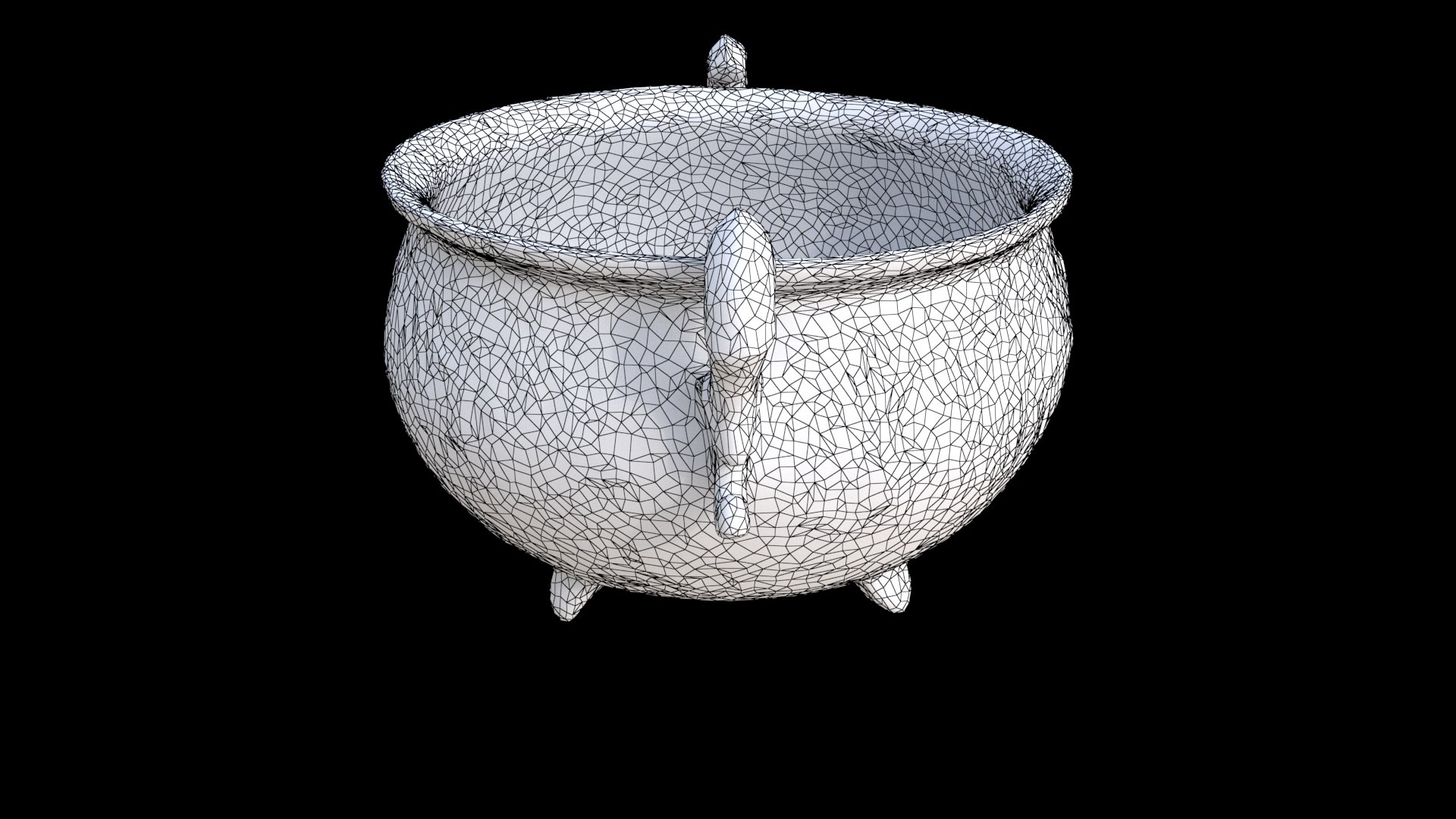Witch's Cauldron 3D Model - TurboSquid 2327783