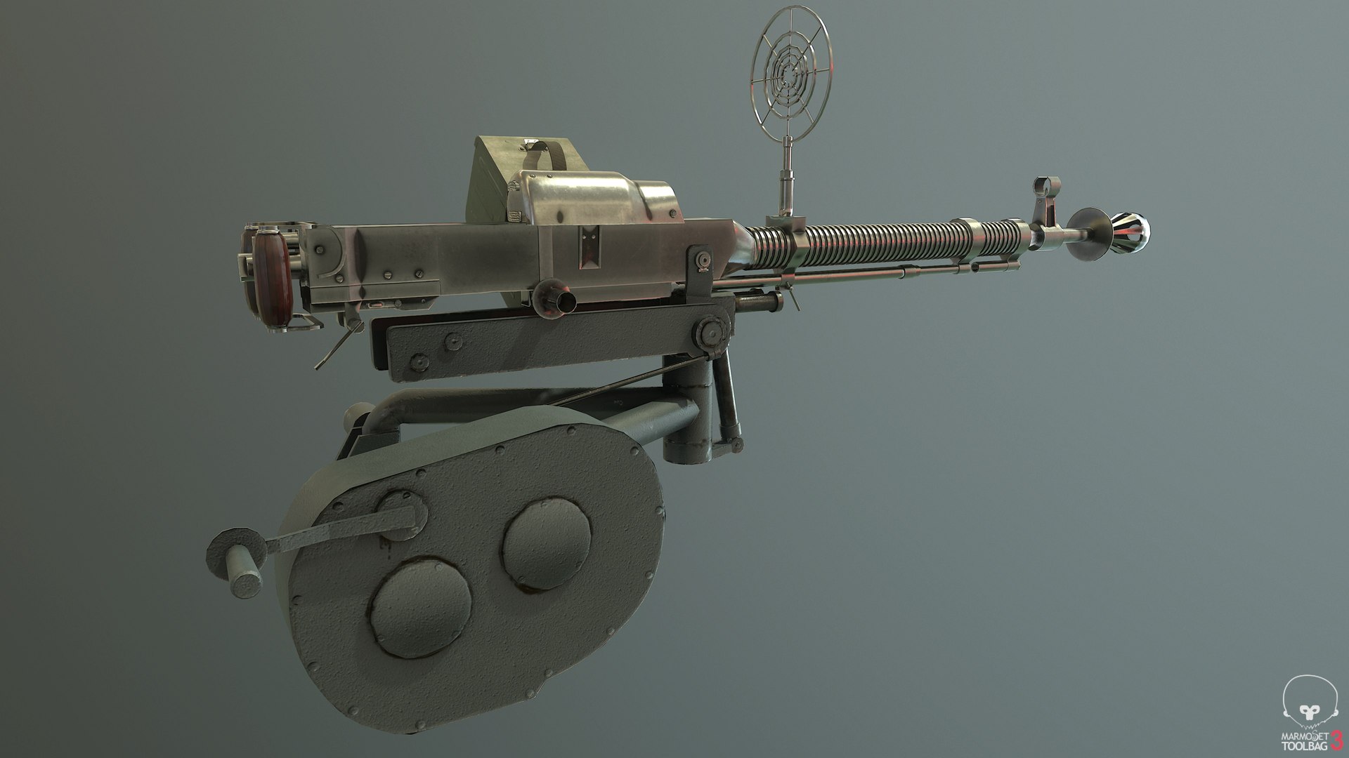 Dshk Soviet Machine 3D Model - TurboSquid 1205561
