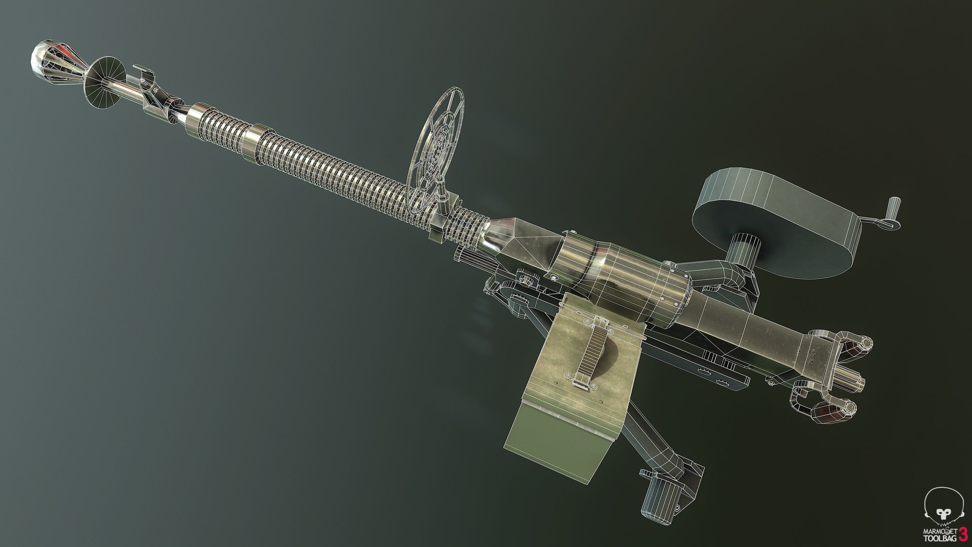 Dshk Soviet Machine 3D Model - TurboSquid 1205561
