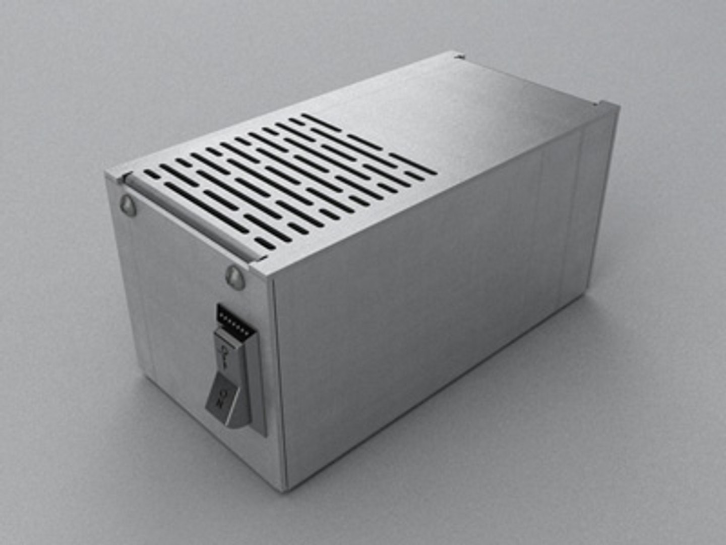 sheet metal electronic housing 3d max