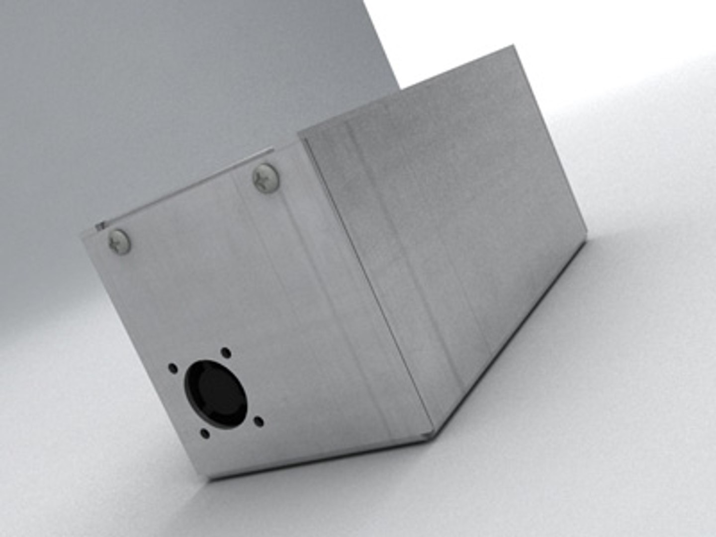 sheet metal electronic housing 3d max