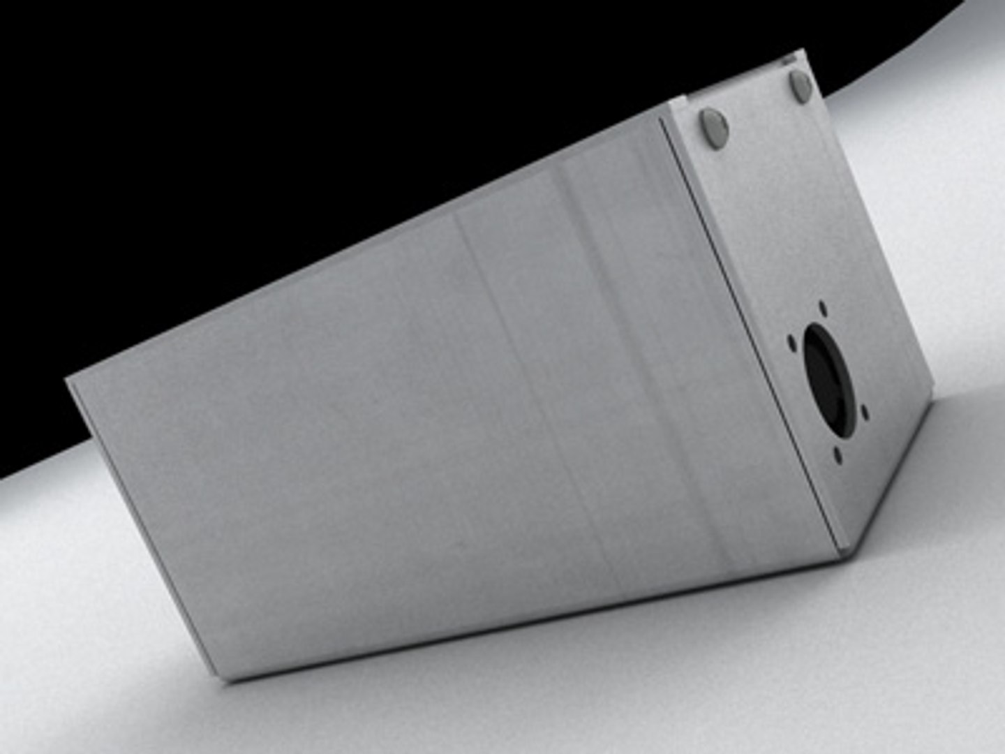 sheet metal electronic housing 3d max