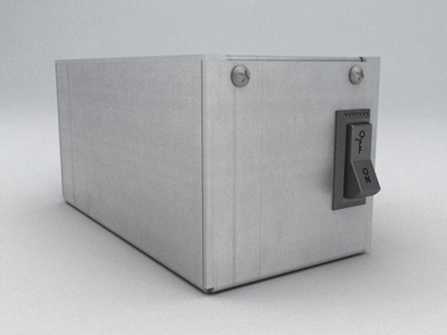 sheet metal electronic housing 3d max