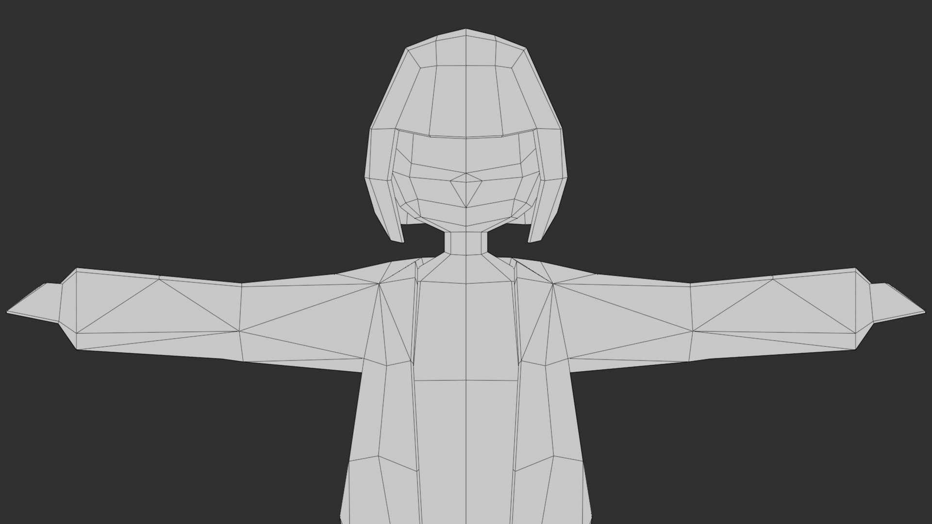 3D Anime Girl Low Poly Model With Animation - TurboSquid 2206555