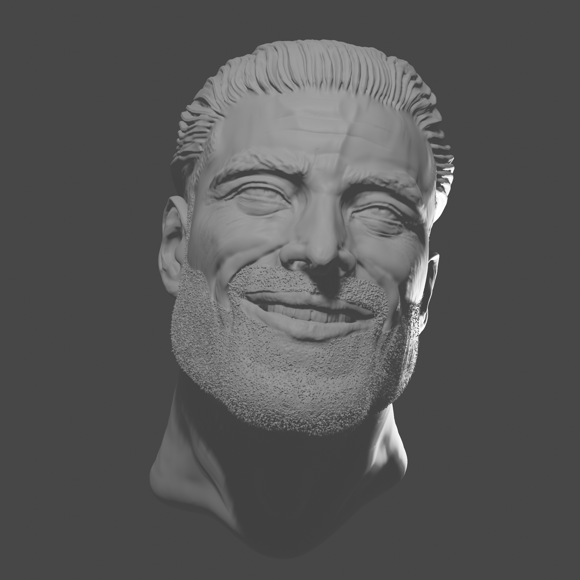 modelo 3d Gigachad Head gratis - TurboSquid 2031875