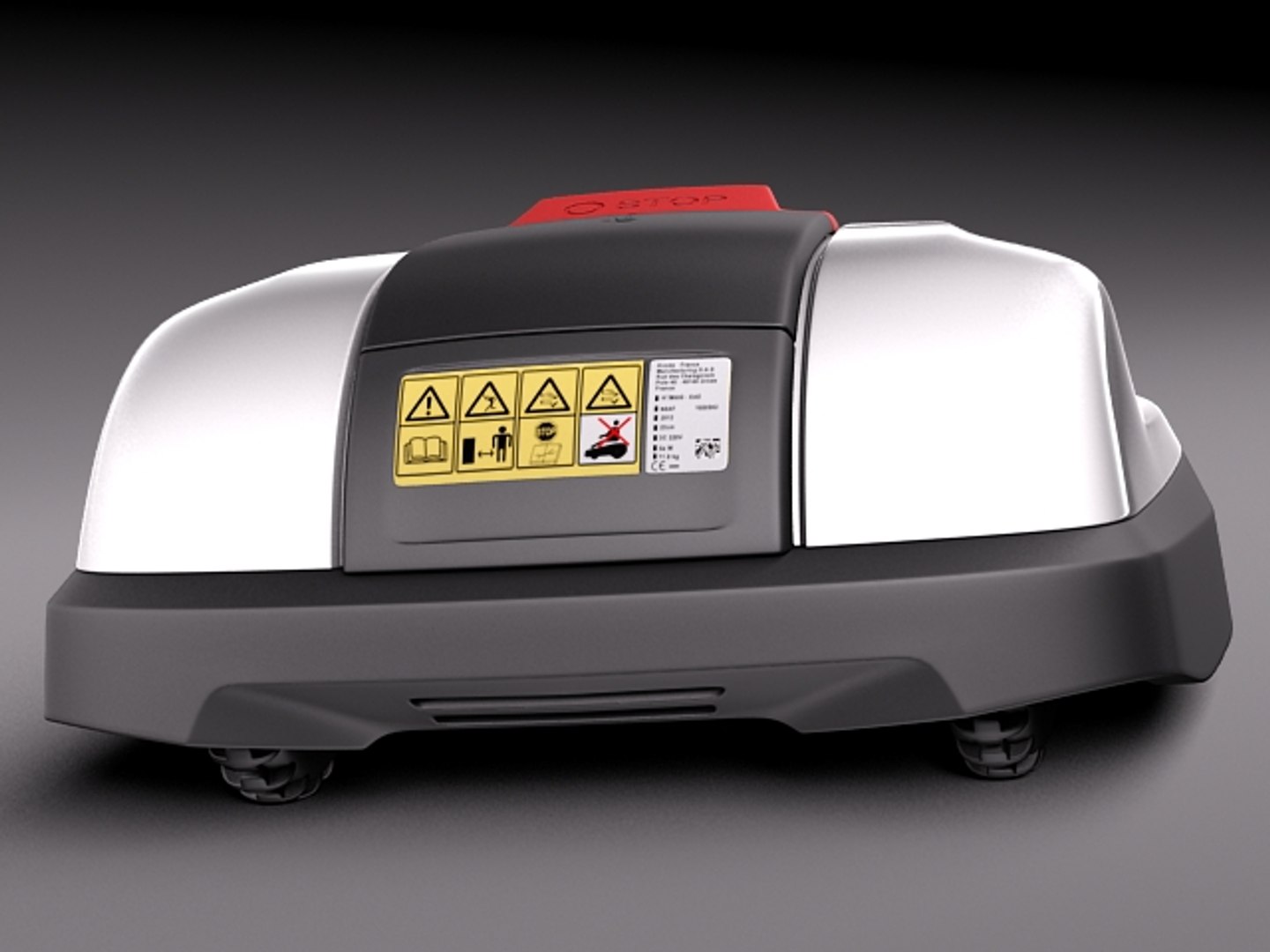 3dsmax Honda Robot Miimo Lawnmower