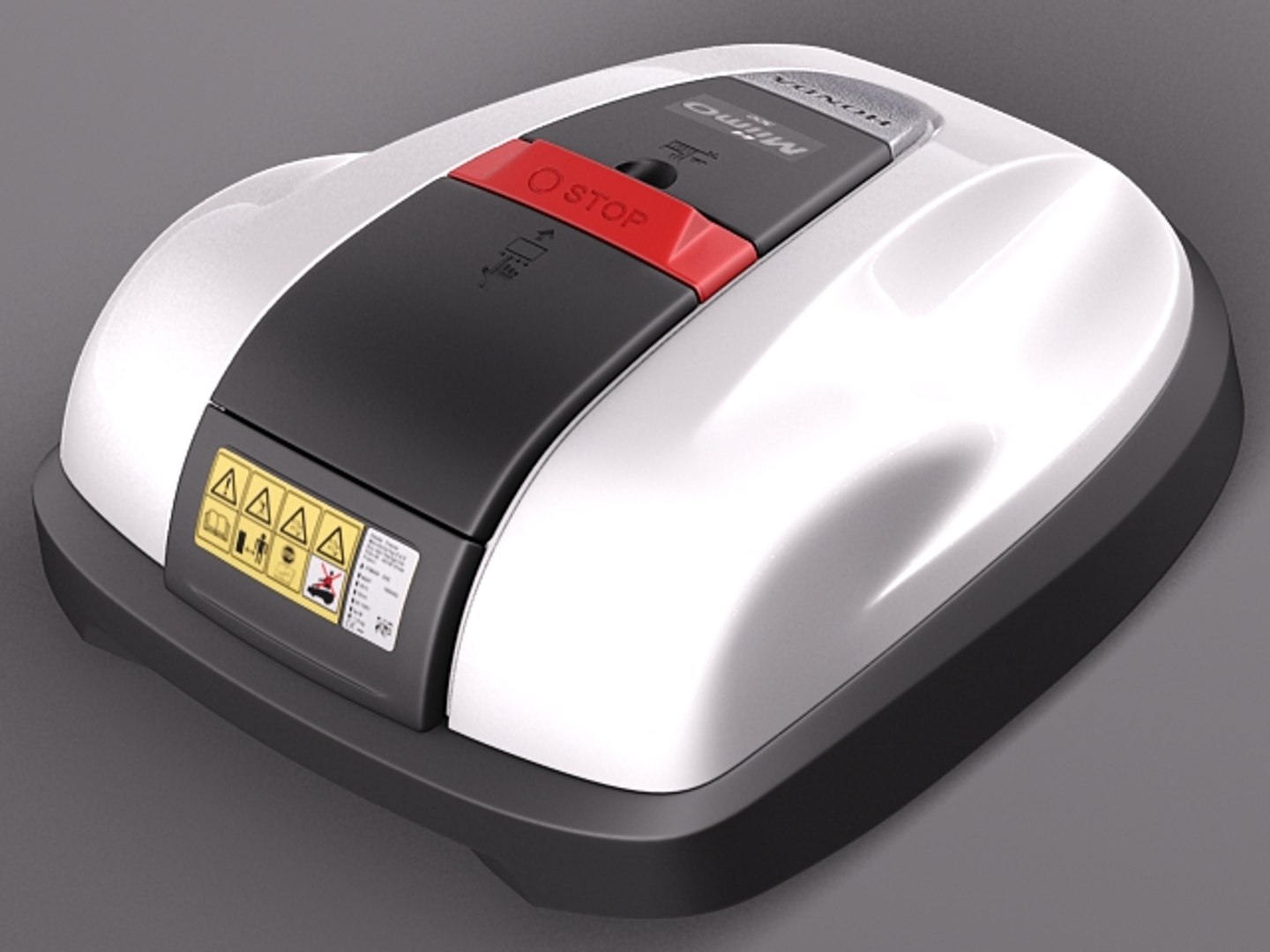 3dsmax Honda Robot Miimo Lawnmower