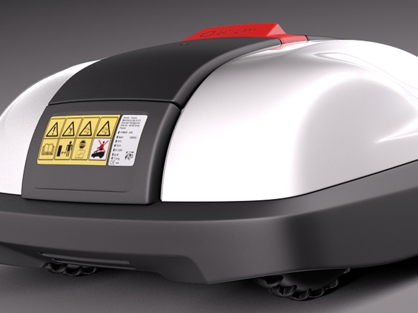 3dsmax Honda Robot Miimo Lawnmower