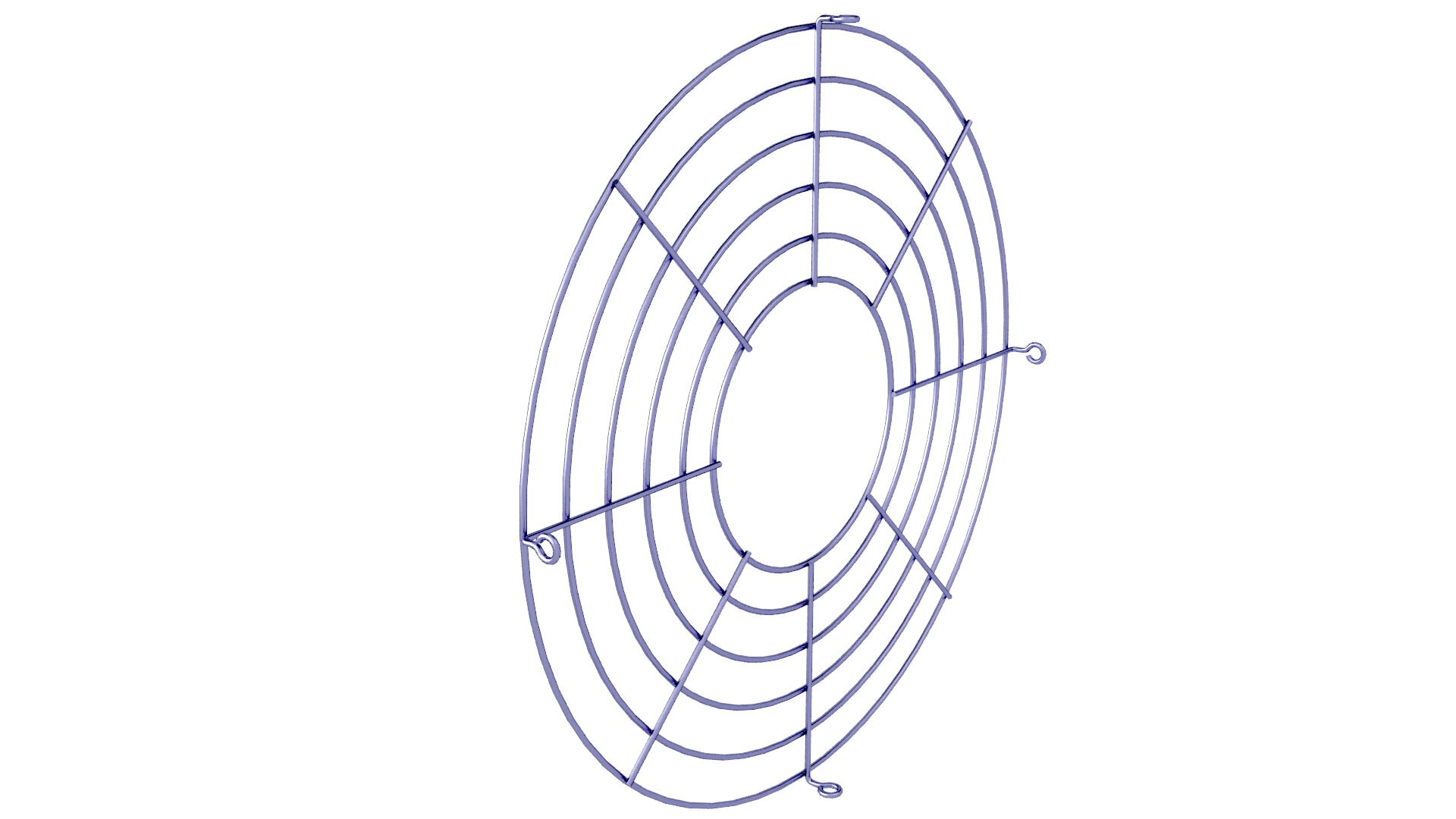 Fan Grid 3D Model 3 3D - TurboSquid 1784830