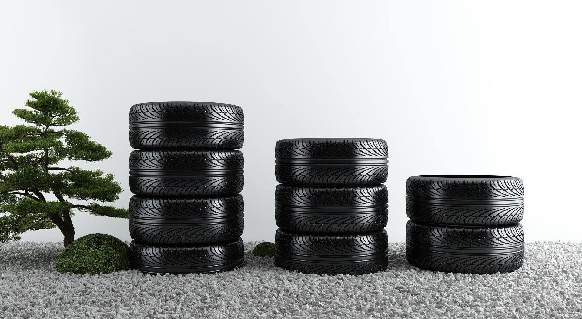 Modern tire models 3D model - TurboSquid 2057616