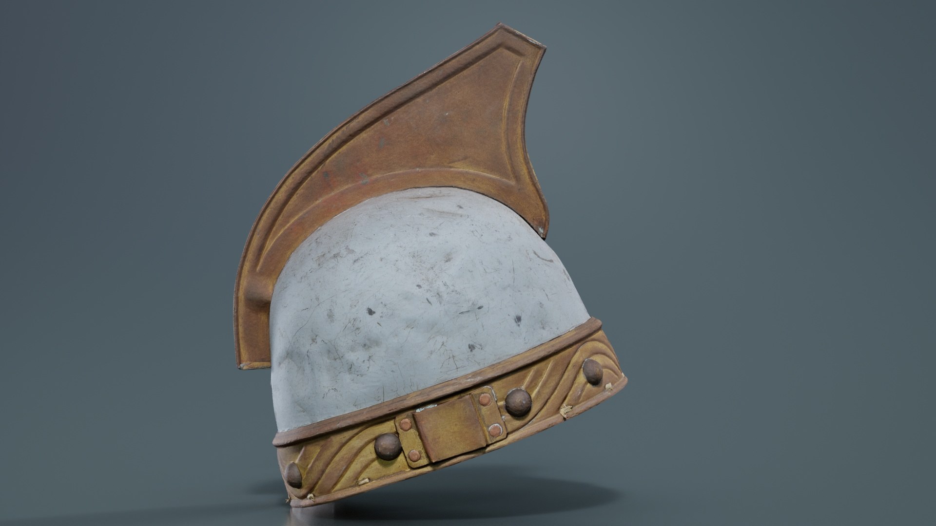 3D Fin Helmet Remastered Model - TurboSquid 2360059