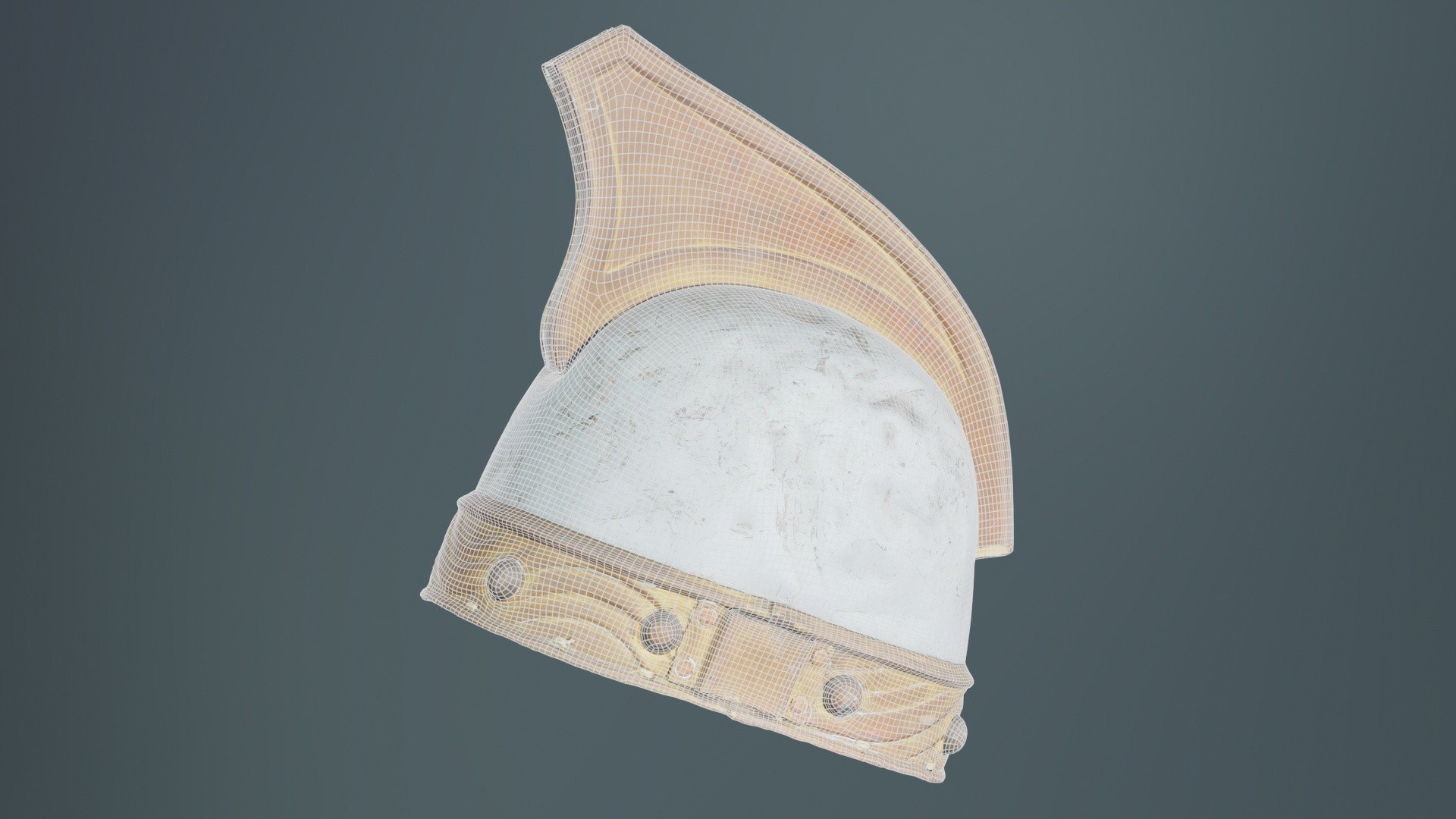 3D Fin Helmet Remastered Model - TurboSquid 2360059