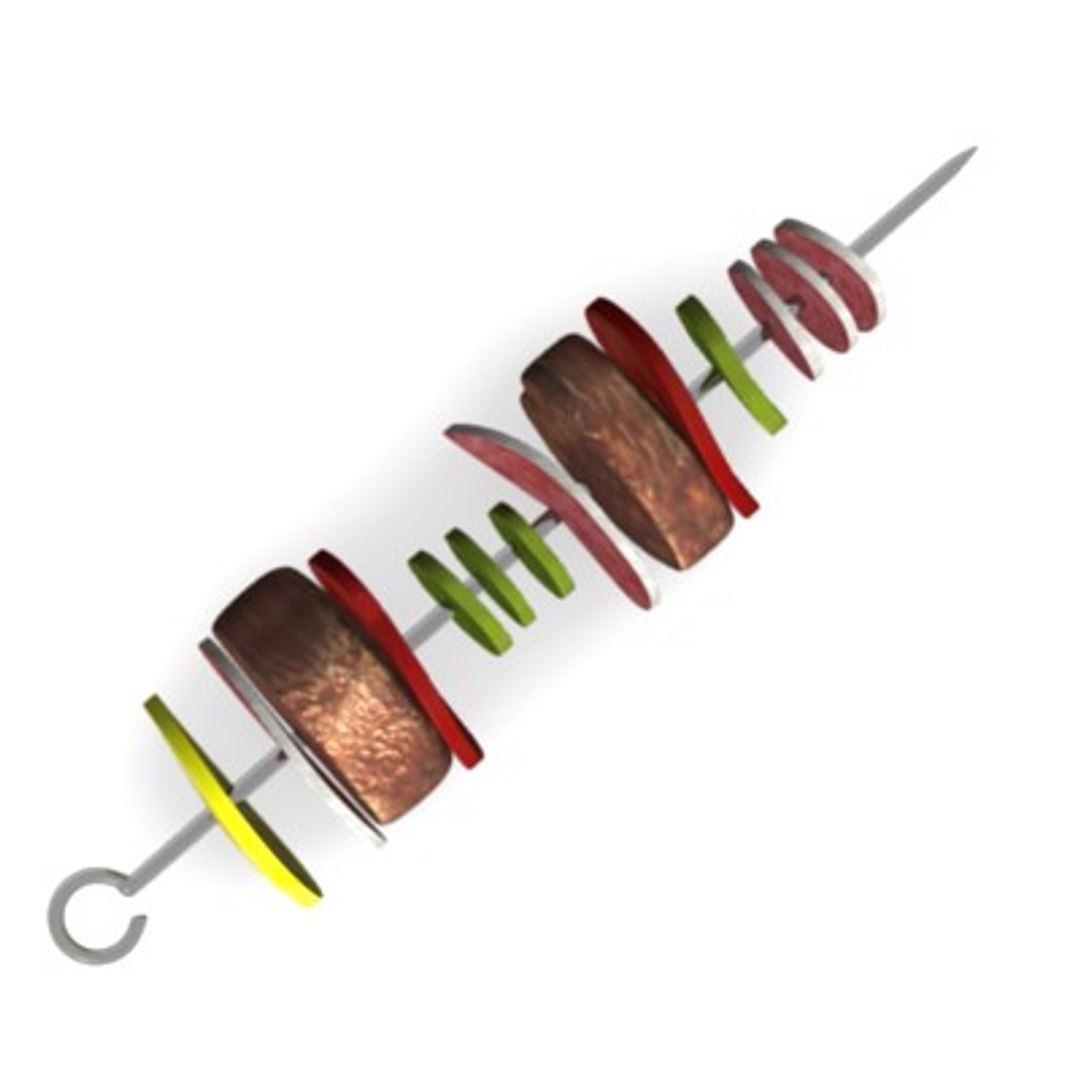 3d Skewer Model