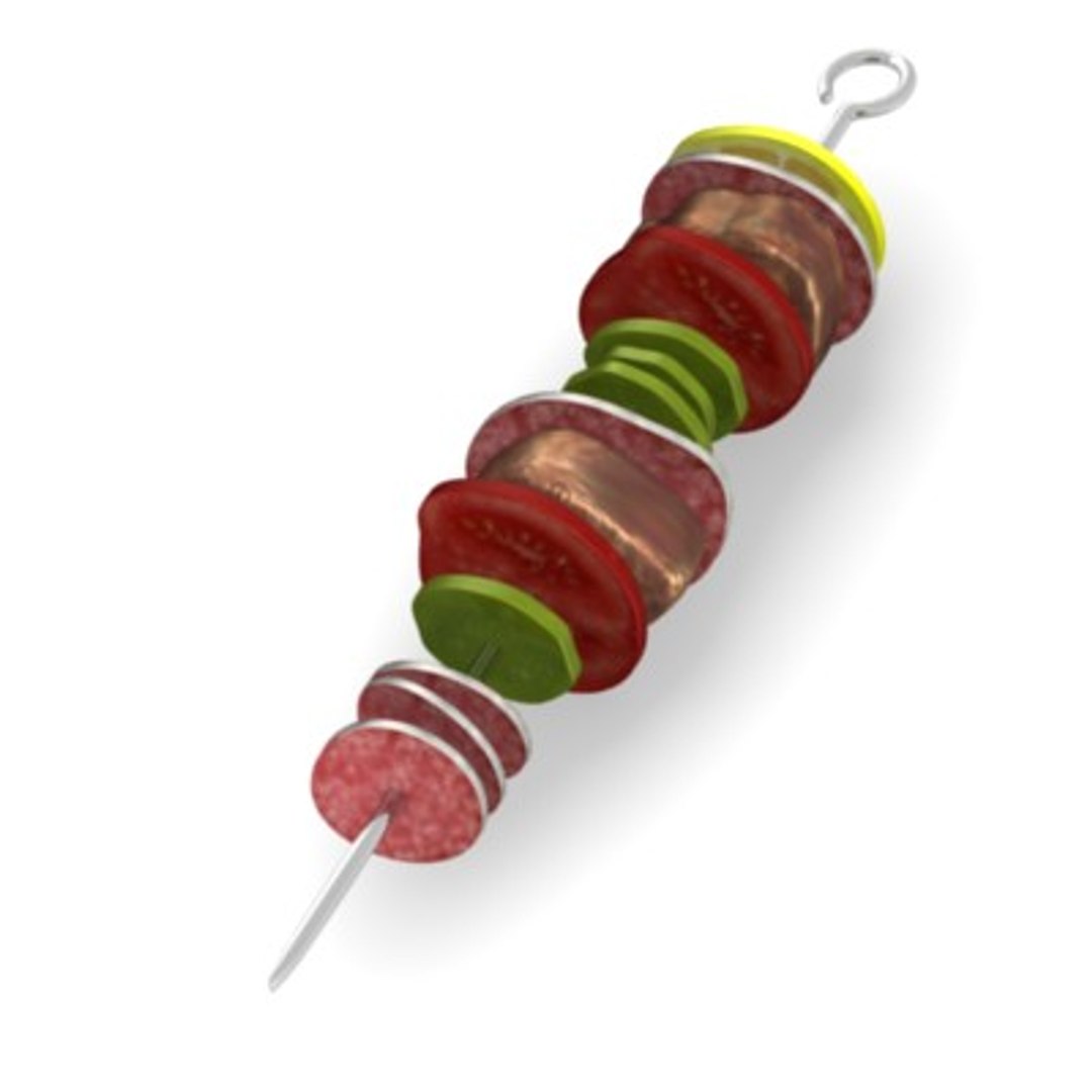 3d Skewer Model